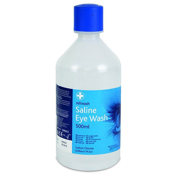 Saline Eyewash Bottle - 500ml – SAMS Solutions